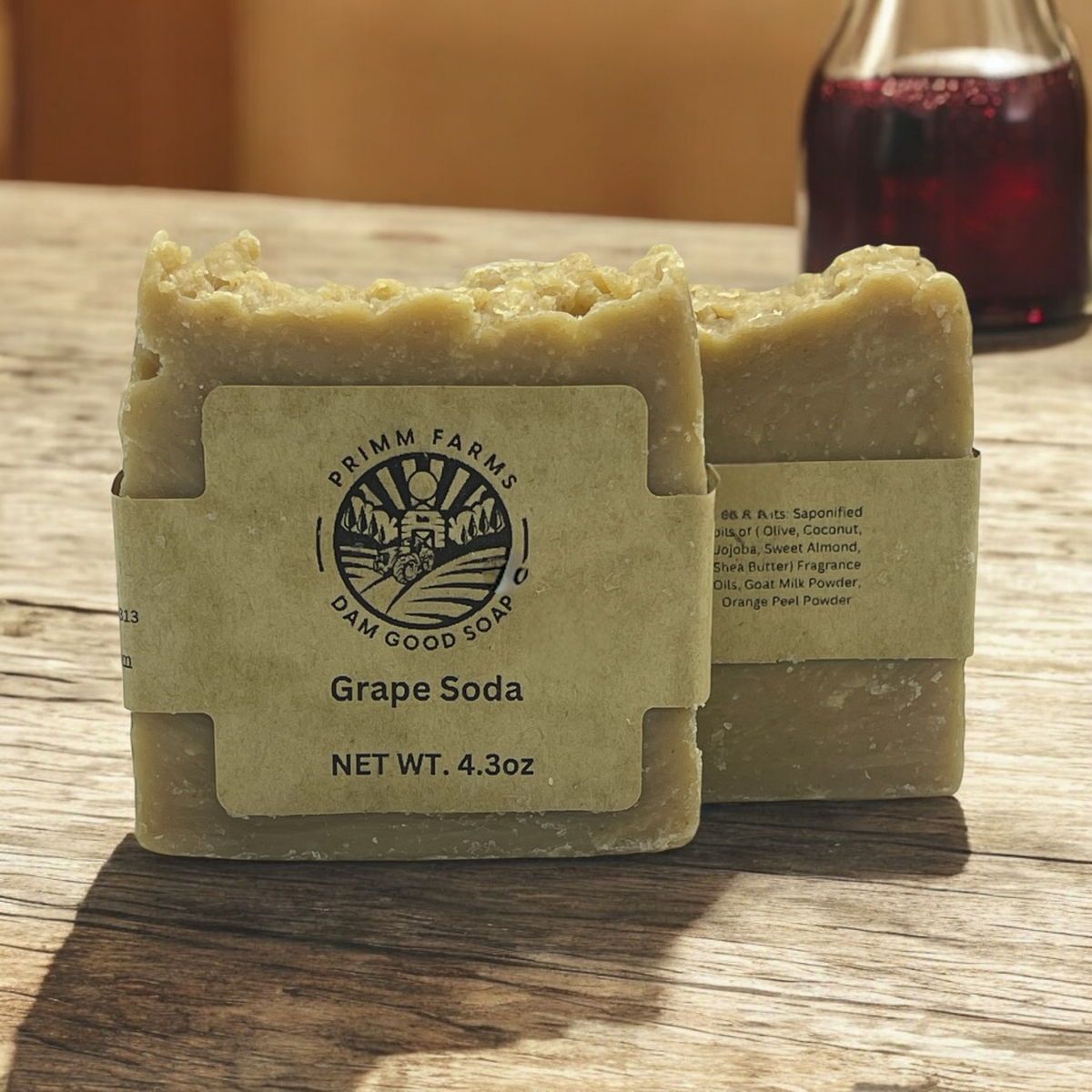 Grape Soda Soap – Fizzy Purple Fun | Primm Farms